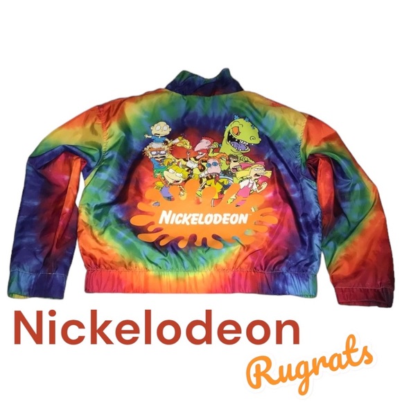 Nickelodeon | Jackets & Coats | Nickelodeon Rugrats Tye Dye Pullover ...